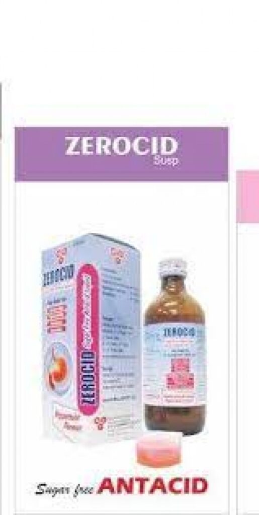 Zerocid Plus Antacid Suspension - scillapharma.com